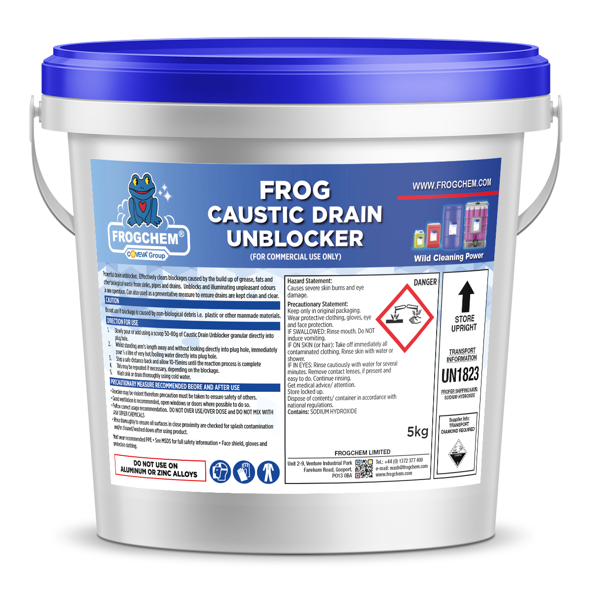 Caustic Soda / Drain Unblocked – Frogchem