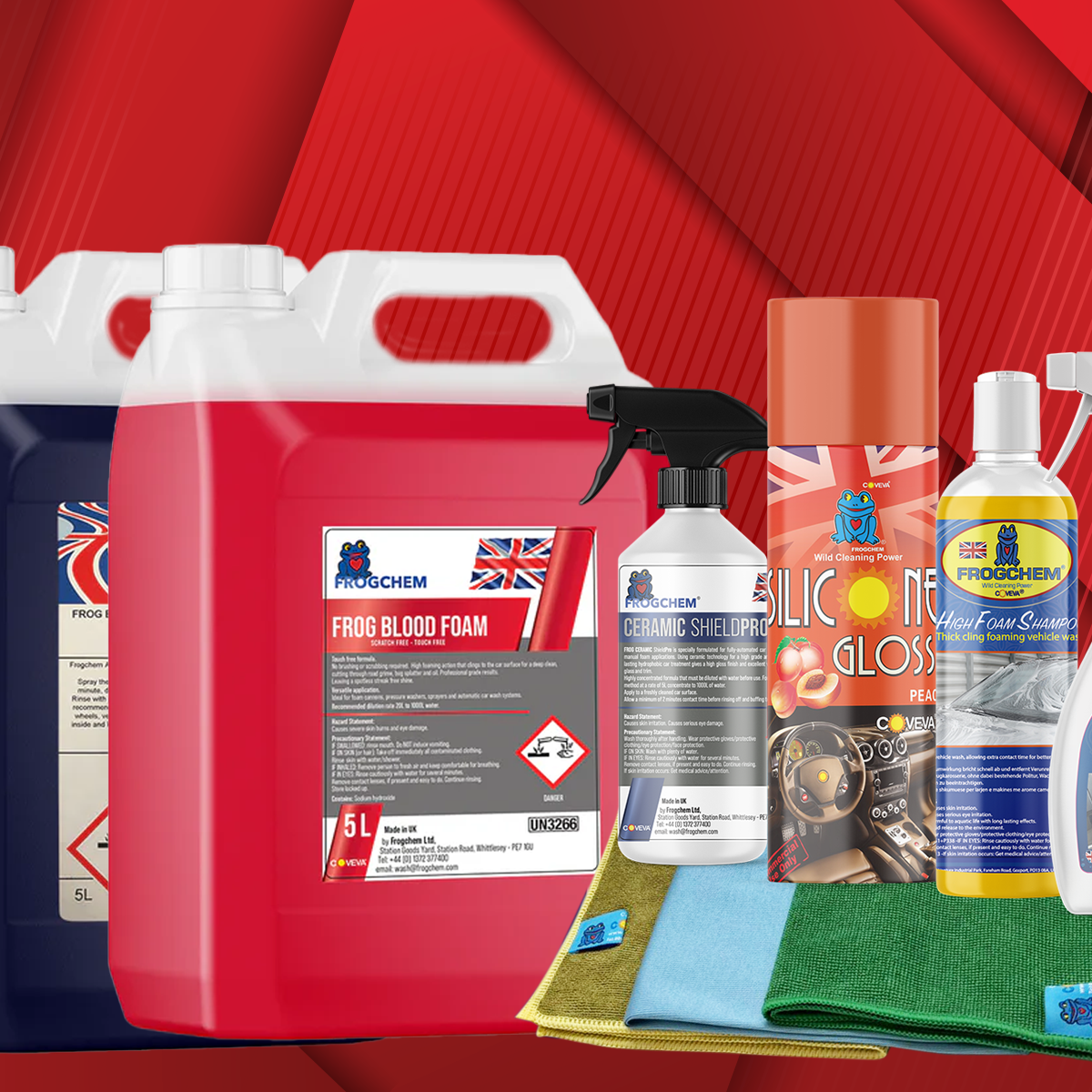 FROGCHEM KIT 9 PCS - FREE DELIVERY – Frogchem