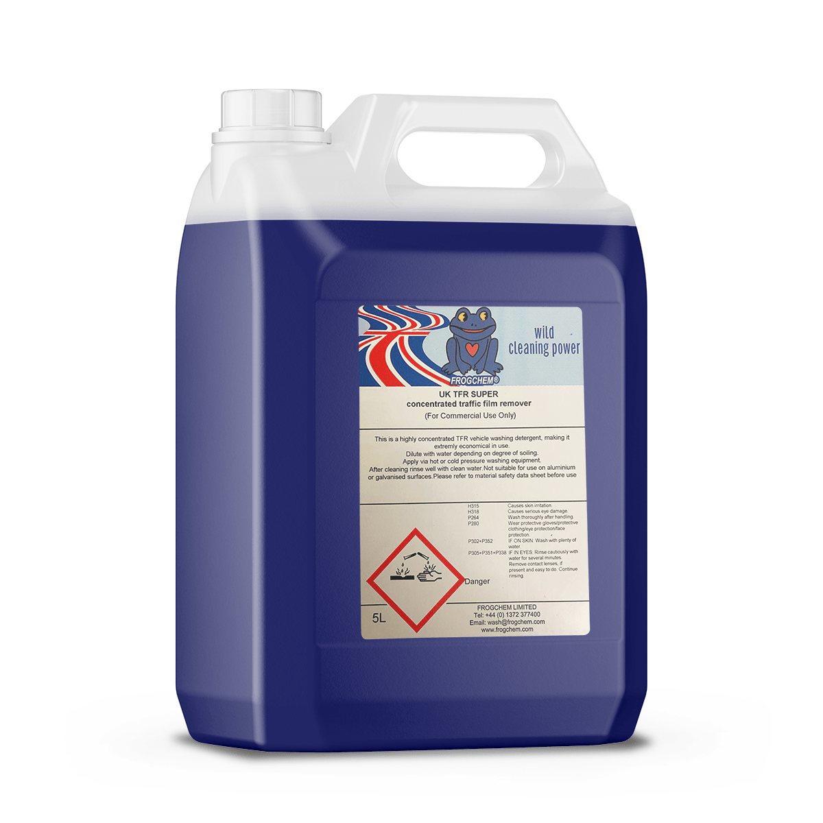 Frogchem 2016 Traffic Film Remover - Heavy Duty Blue