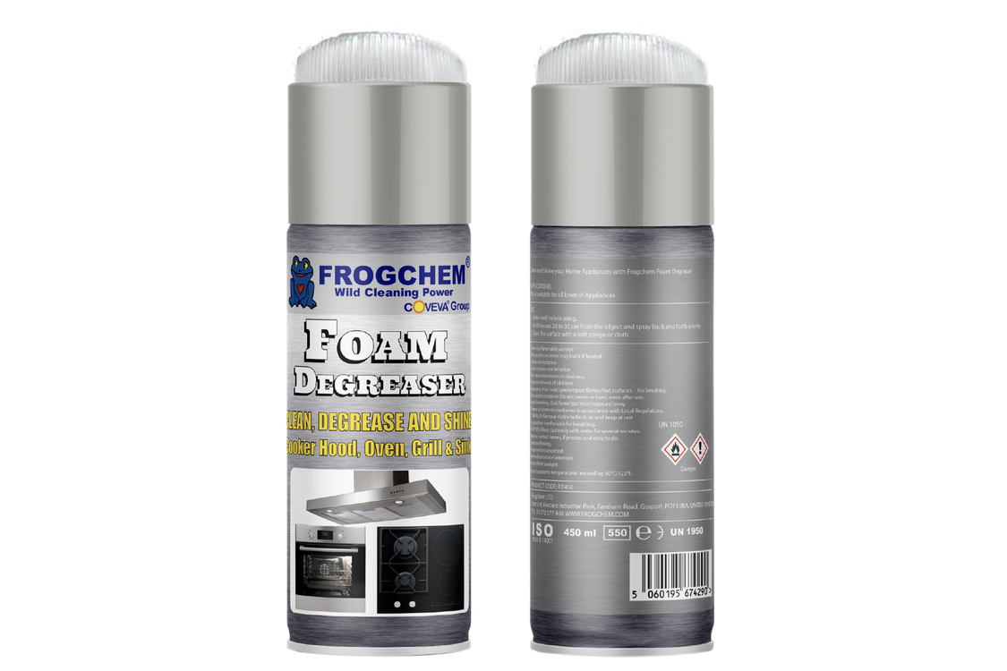 Foam Degreaser Spray Can – Frogchem