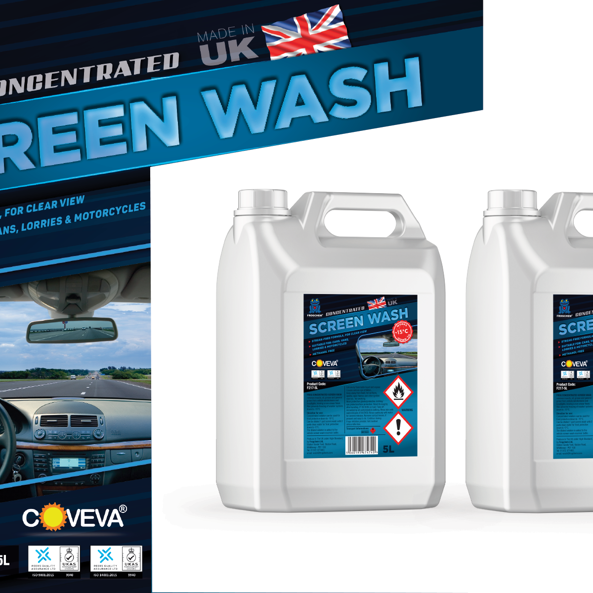 Premium Car Screen Wash – Frogchem