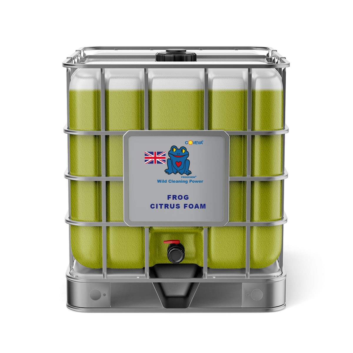 Citrus Foam 1000 Litres IBC – Frogchem