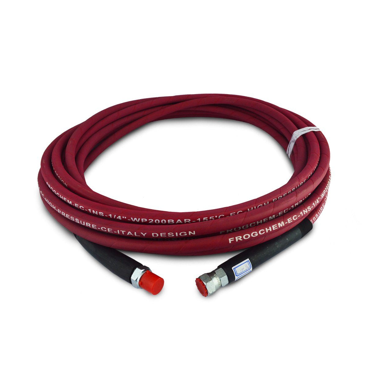 15m Red Double Wired Hose-High-Pressure Pump Connection – Frogchem