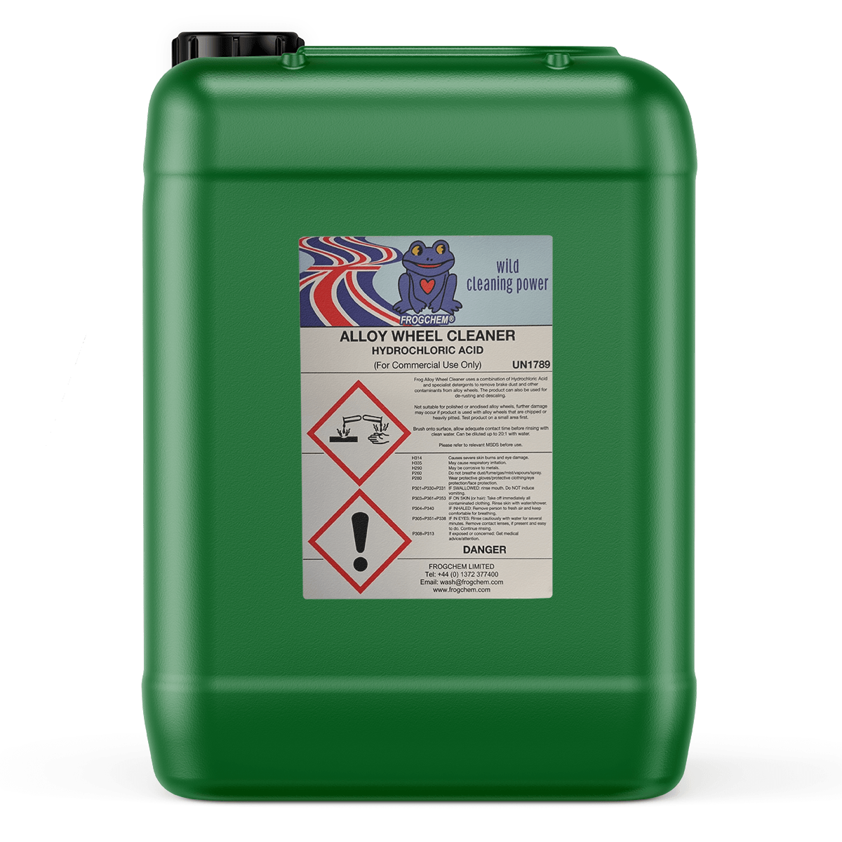 Alloy Wheel Cleaner (Hydrochloric Acid) – Frogchem